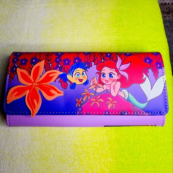 Bioworld | Bags | Little Mermaid Ariel Wallet | Poshmark